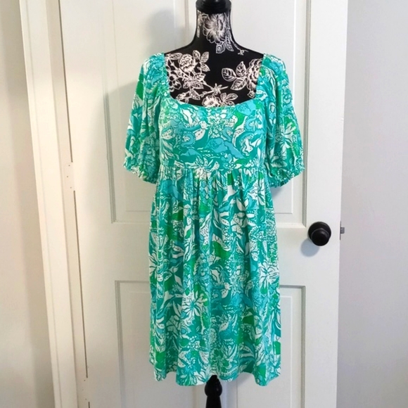 Lilly Pulitzer | Dresses | Htf Lilly Pulitzer Delaney Short Sleeve ...